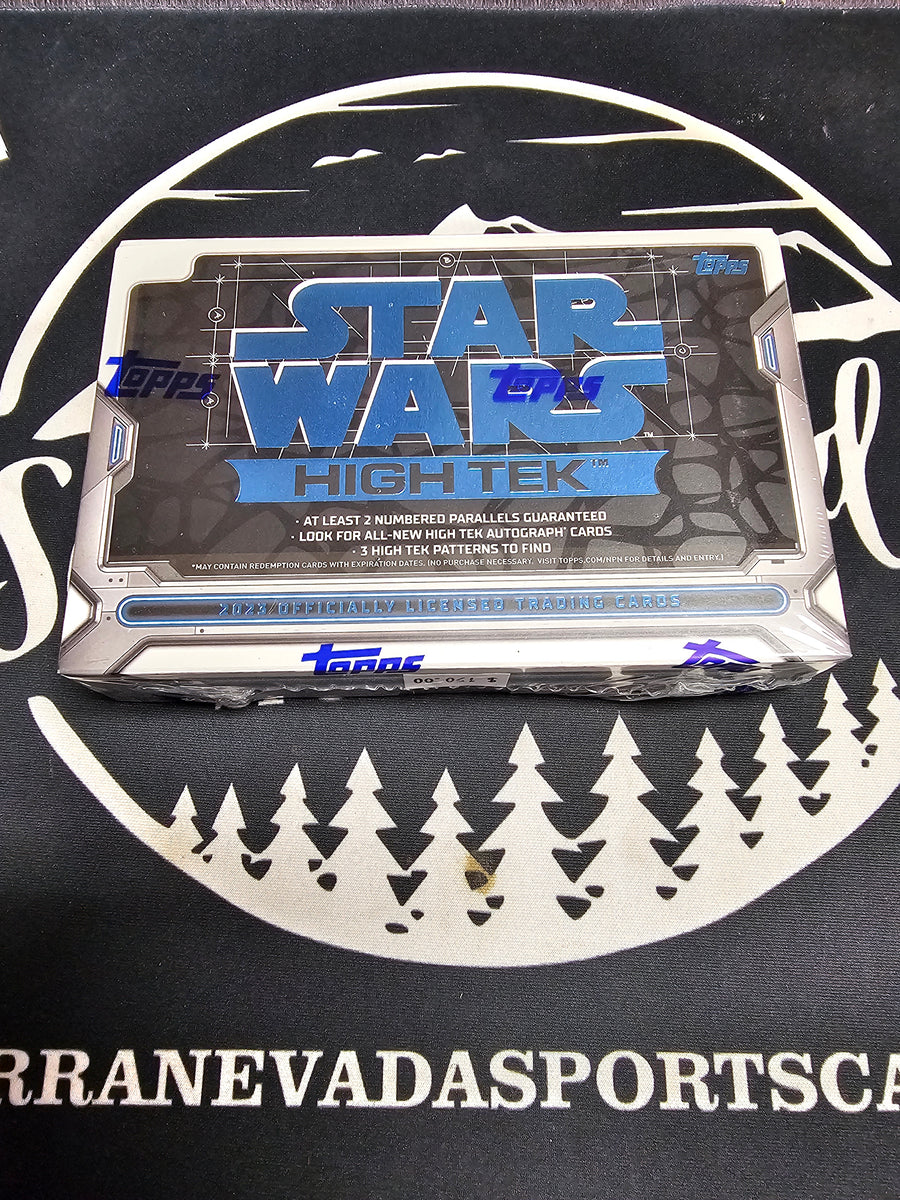 2023 STAR WARS TOPPS HIGH TEK HOBBY BOX – Sierranevadasportscards