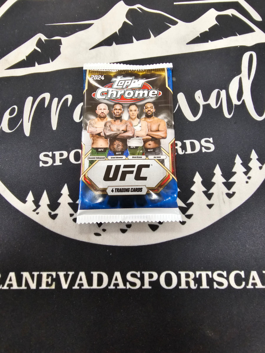 2024 Topps Chrome UFC Blaster Pack – Sierranevadasportscards