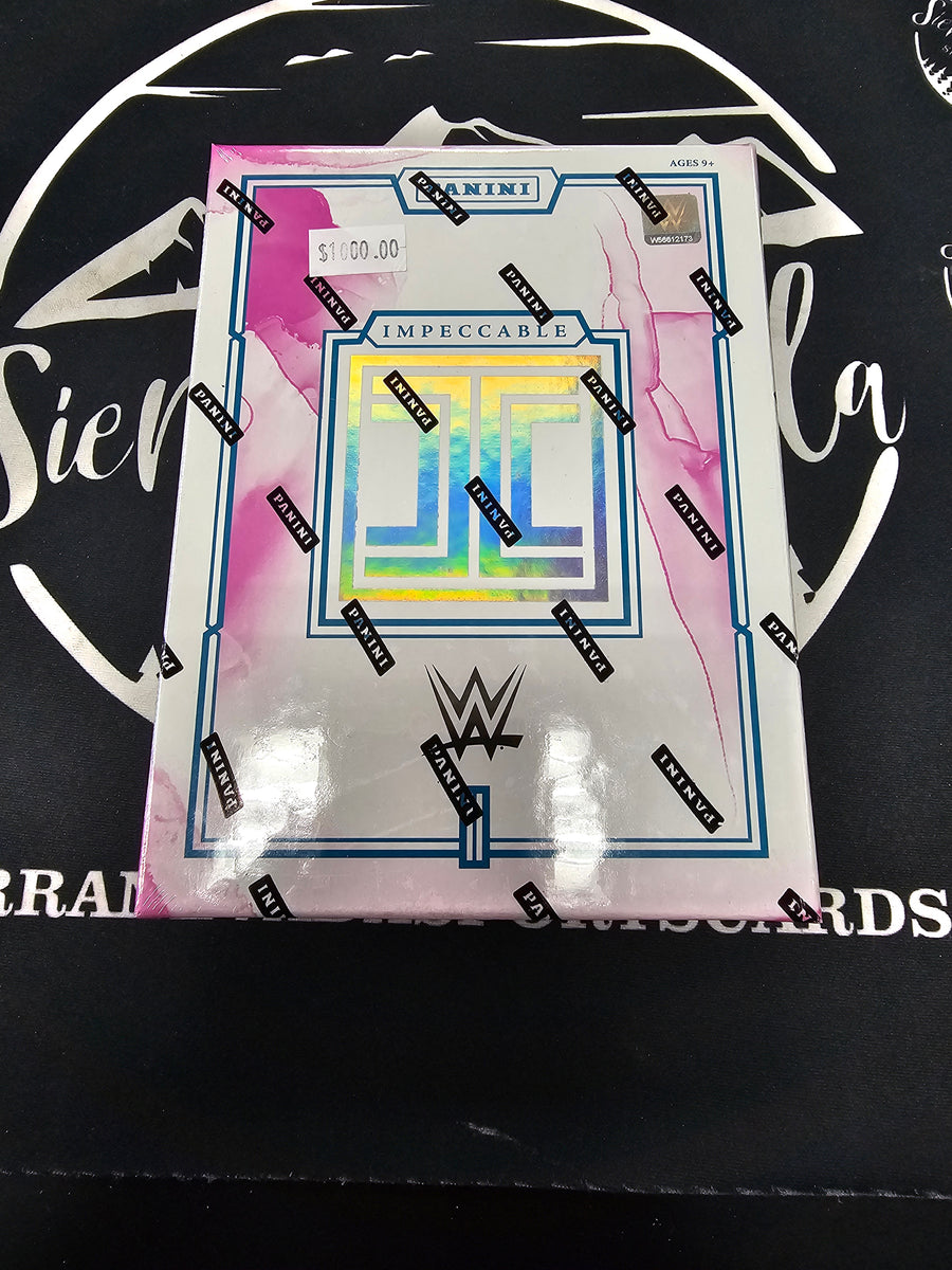 2023 IMPECCABLE WWE HOBBY BOX – Sierranevadasportscards