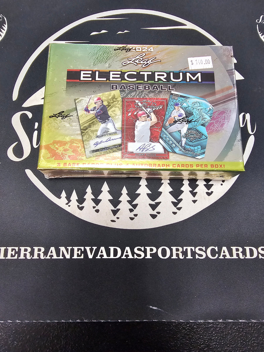 2024 Leaf Electrum Baseball – Sierranevadasportscards