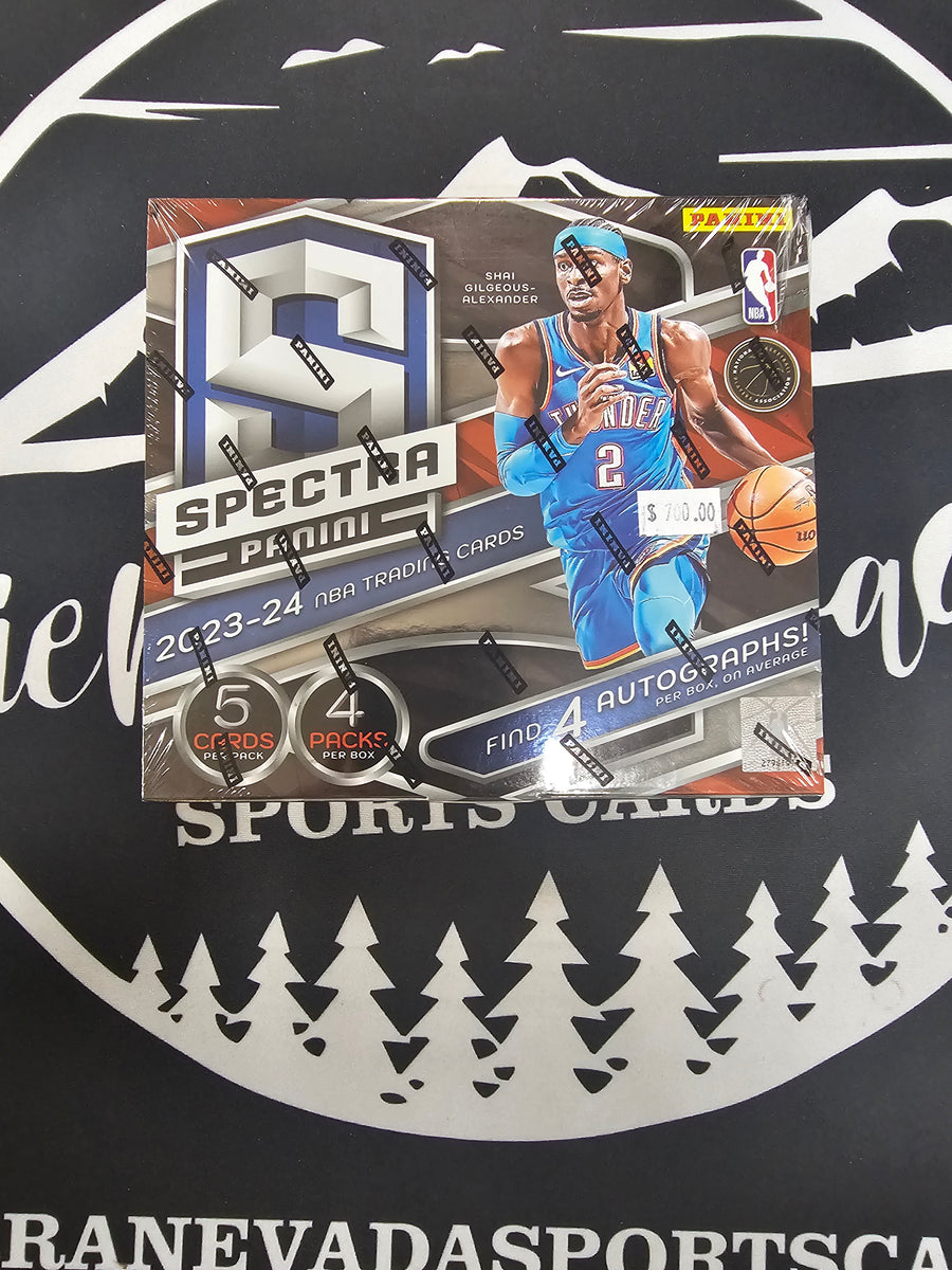 2023-24 Panini Spectra Basketball Hobby Box – Sierranevadasportscards