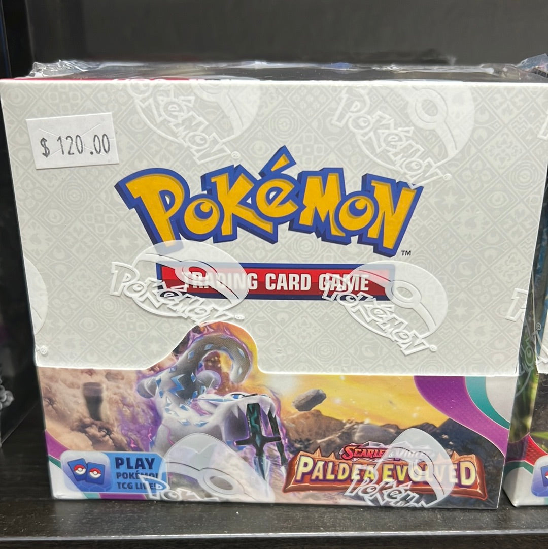 Pokemon Scarlet & Violet #2 Paldea Evolved Booster Display Box ...
